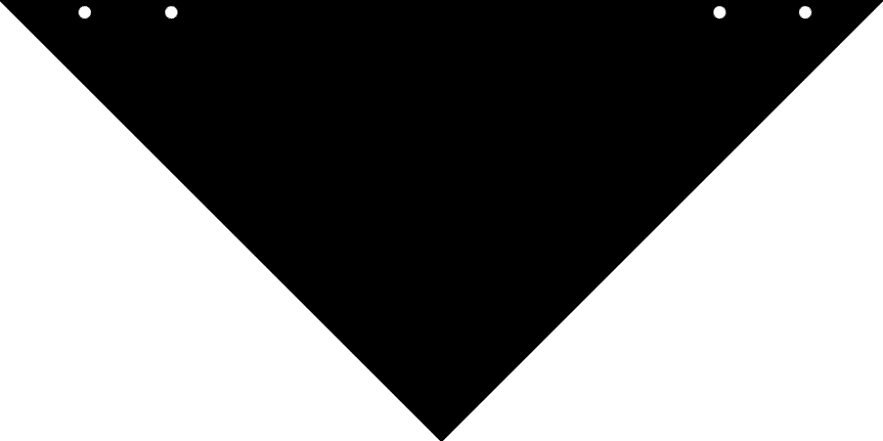 Snap and Go Pet Triangles - Bandanna Warehouse