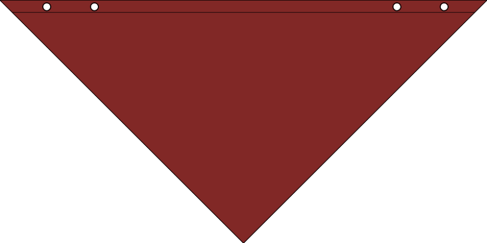 Snap and Go Pet Triangles - Bandanna Warehouse